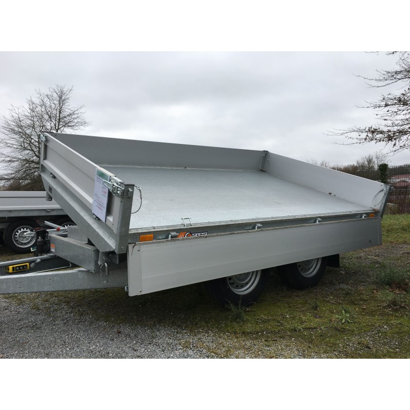 Remorque tribenne K330618435002 - PTAC 3500 kg (306x184) - SARIS ...