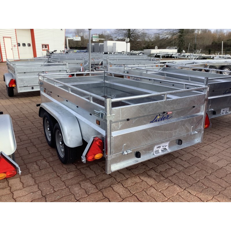 Remorque Robust 40395 - PTAC 1500kg (253 x 134) de chez LIDER - Latour ...