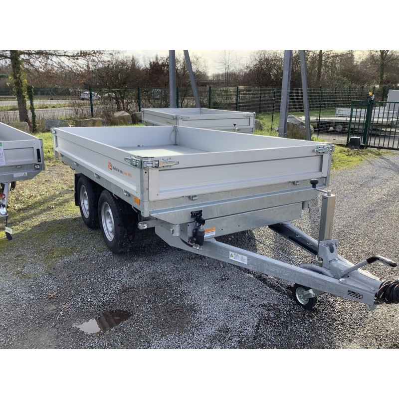 Remorque tribenne K330617035002 - PTAC 3500 kg (306x170) - SARIS ...